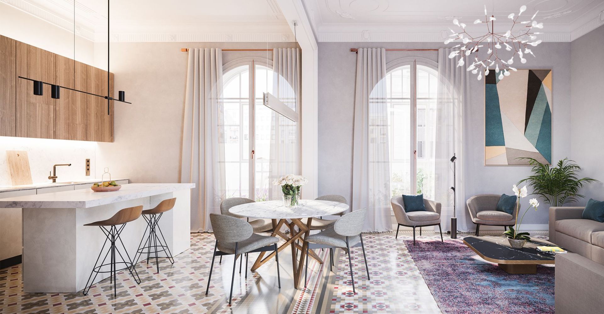 Espacios abiertos, una tendencia en interiorismo que conecta espacios y ...